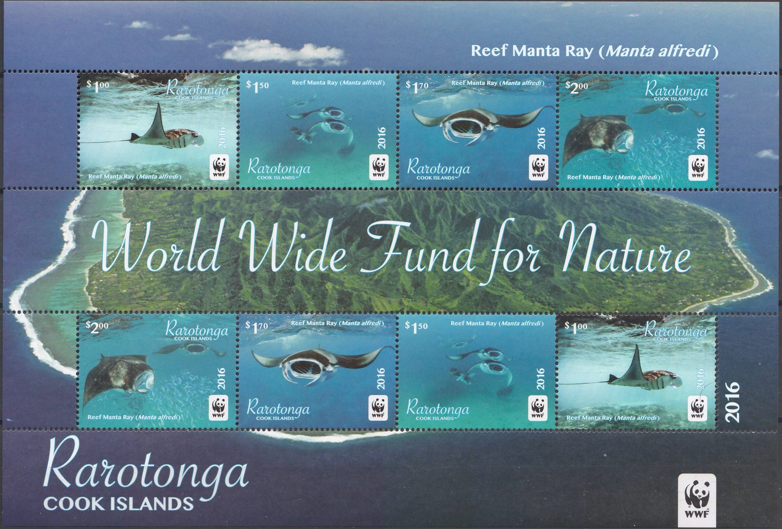 2016 – WWF – Riffmanta. – Marry Stamps