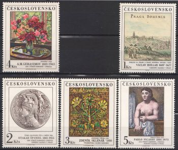 Cehoslovacia-1981-Tablouri de la Galeria Nationala (XV). – Marry Stamps