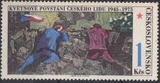 Cehoslovacia-1975-30 de ani de la Revolta de la Praga. – Marry Stamps