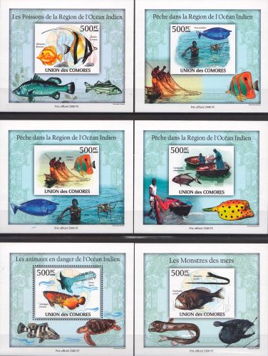 2009-Pesti din Oceanul Indian. – Marry Stamps