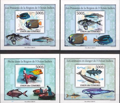 2009-Pesti din Oceanul Indian. – Marry Stamps